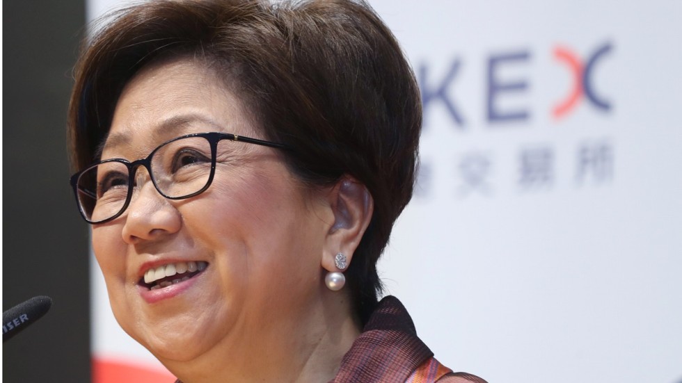 Laura Cha checks in as Hong Kong exchange’s first…