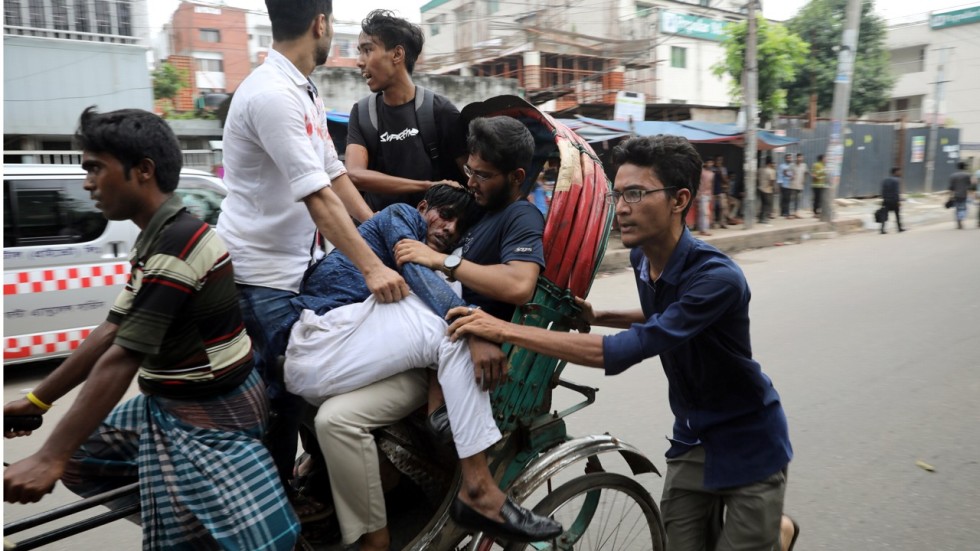 Many injured in clashes between student ‘road safety’ protesters and ...