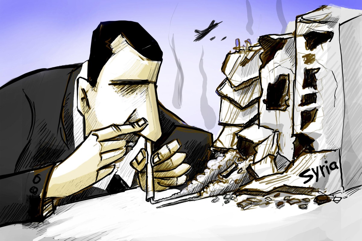 Syrian cartoonists lampoon Bashar Assad and Islamic State | Post ... Syrian cartoonists lampoon Bashar Assad and Islamic State | Post ...