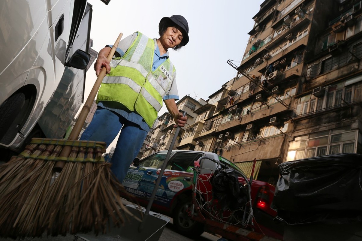 Where does Hong Kong’s army of street sweepers come from? | Post ...