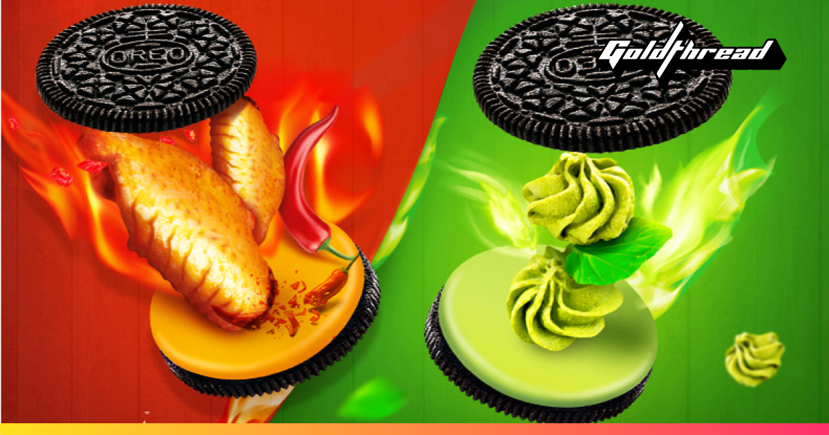 New wasabi and hot wing Oreos are available in just one country ...