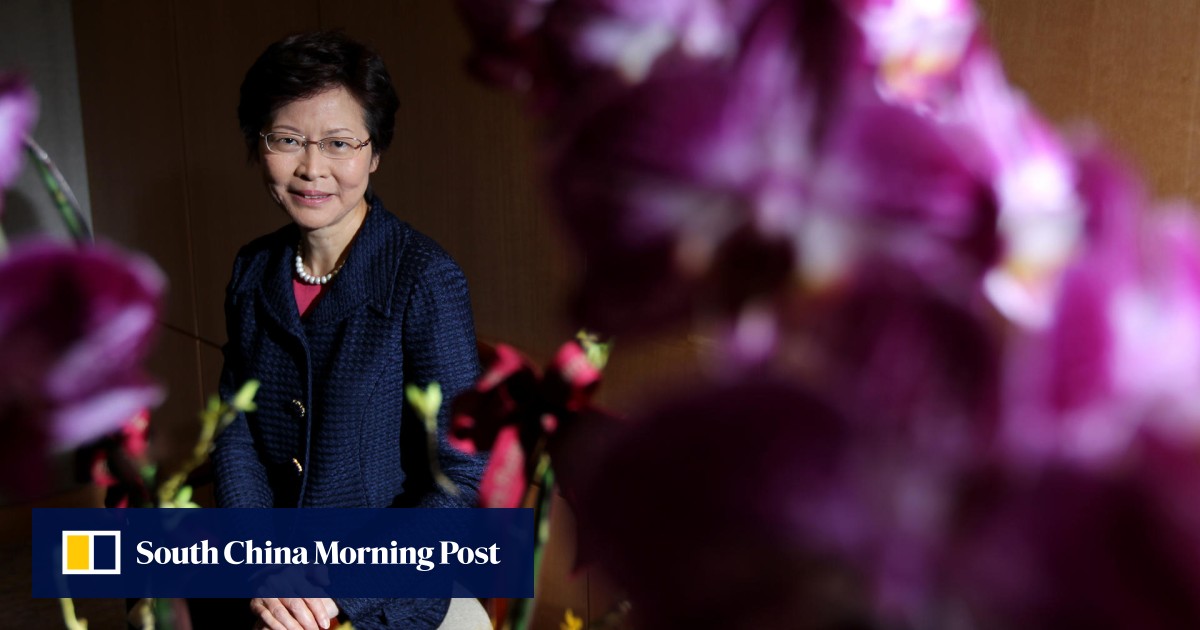 Carrie Lam: 'I count myself very fortunate to be given this opportunity ...