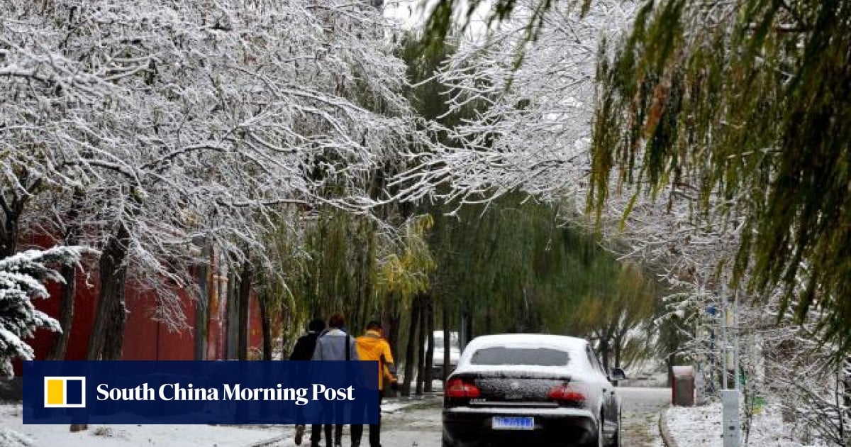 Cold front to bring snow and ice to Beijing and northern provinces ...