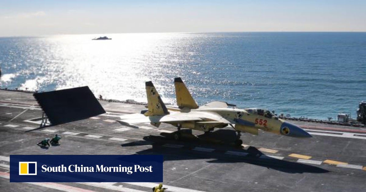 China announces successful flight test on aircraft carrier as it ...