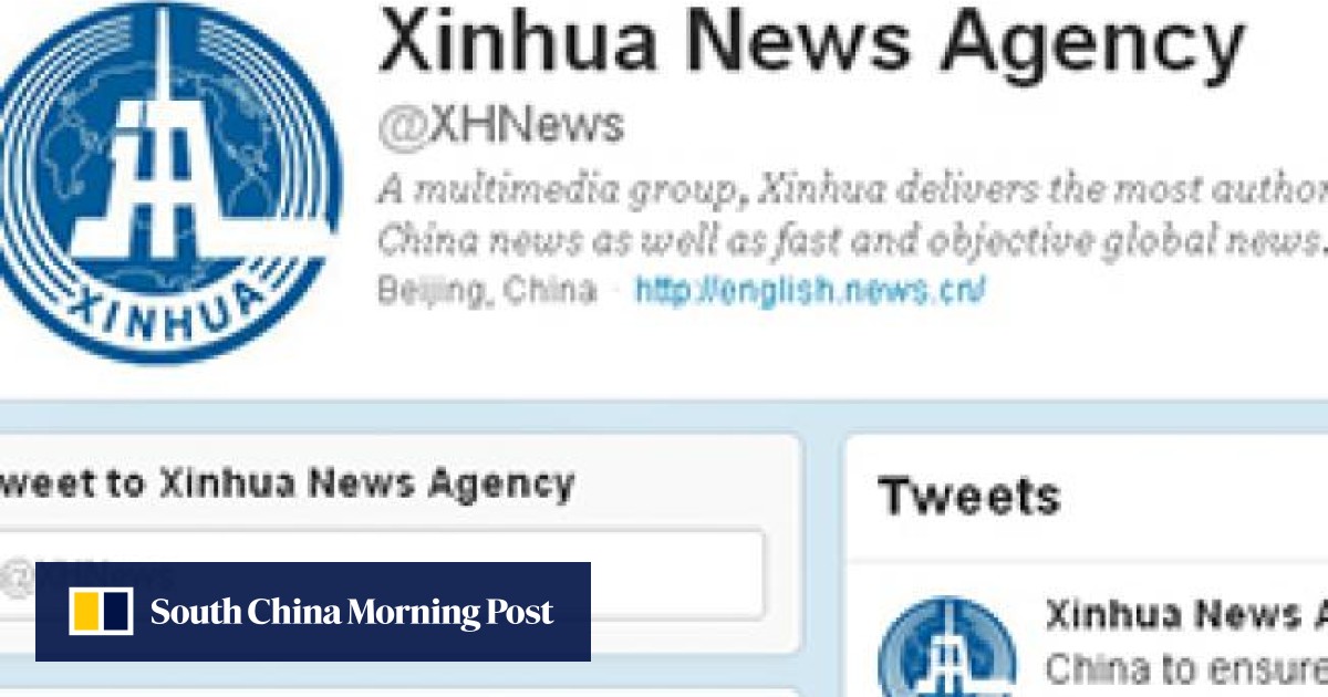 Xinhua's Twitter account creates uproar on Weibo | South China Morning Post