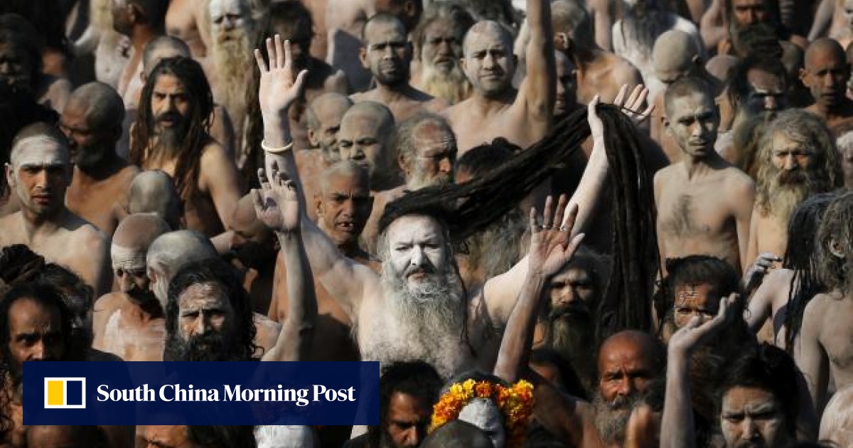 Tens of millions of Hindus bathe in Ganges for Kumbh Mela festival ... Tens of millions of Hindus bathe in Ganges for Kumbh Mela festival ...