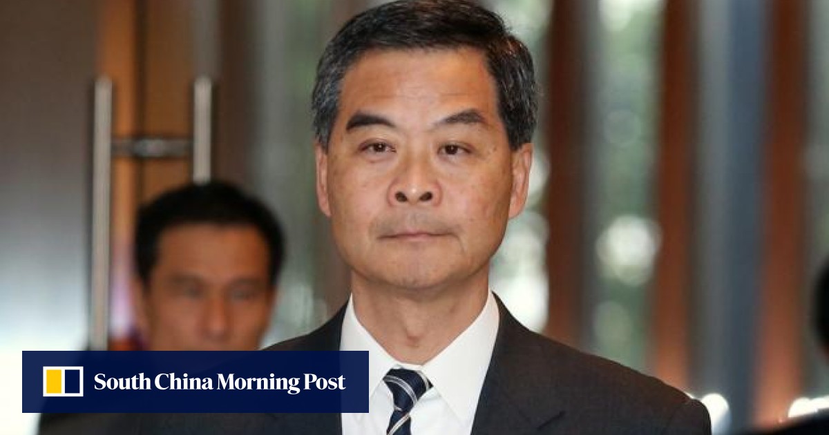 CY Leung urges Hongkongers to unite to solve city's social woes | South ...