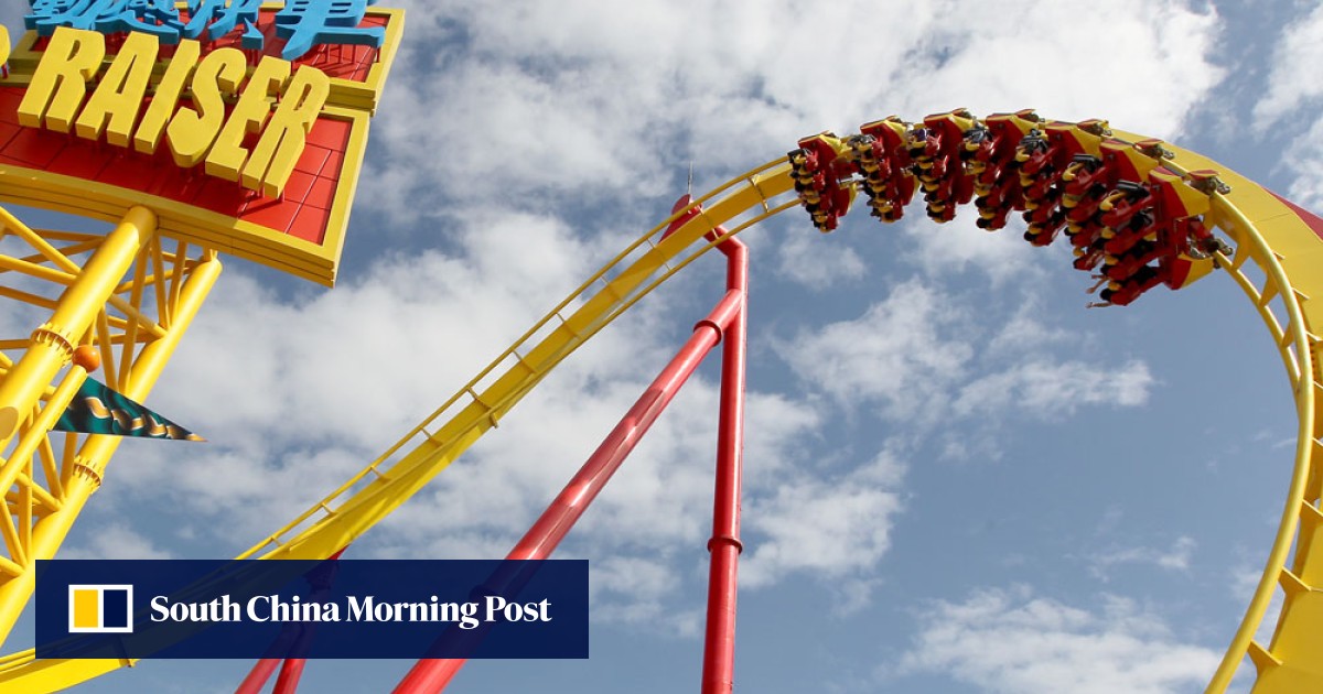 European thrill-seekers ride on 100 roller coasters in 17 days across ...