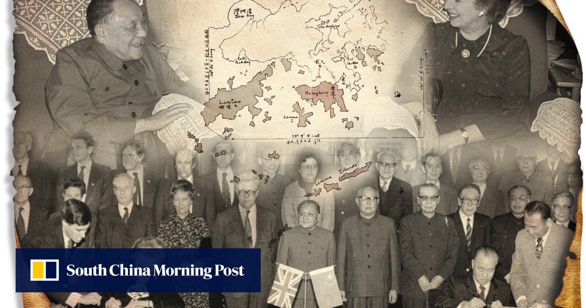 Hard-fought Sino-British negotiations over Hong Kong revealed in ...