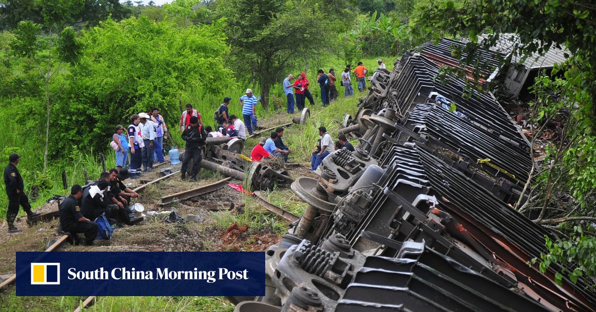 Six killed in Mexico migrant train derailment | South China Morning Post