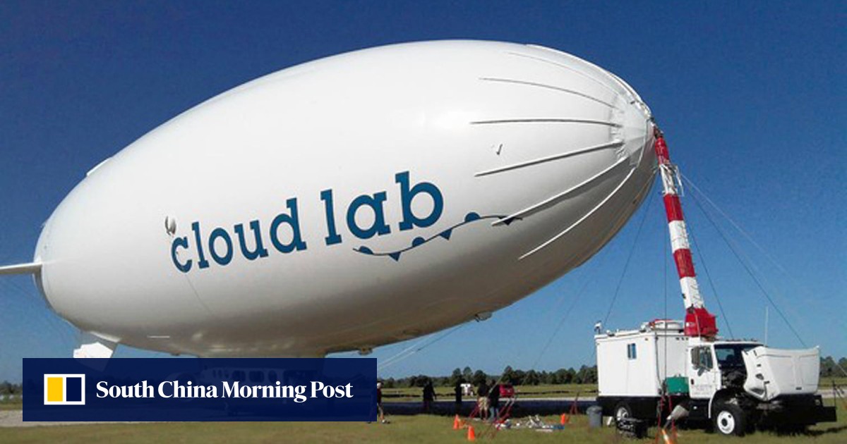 World's largest blimp searches for life in the clouds | South China ...
