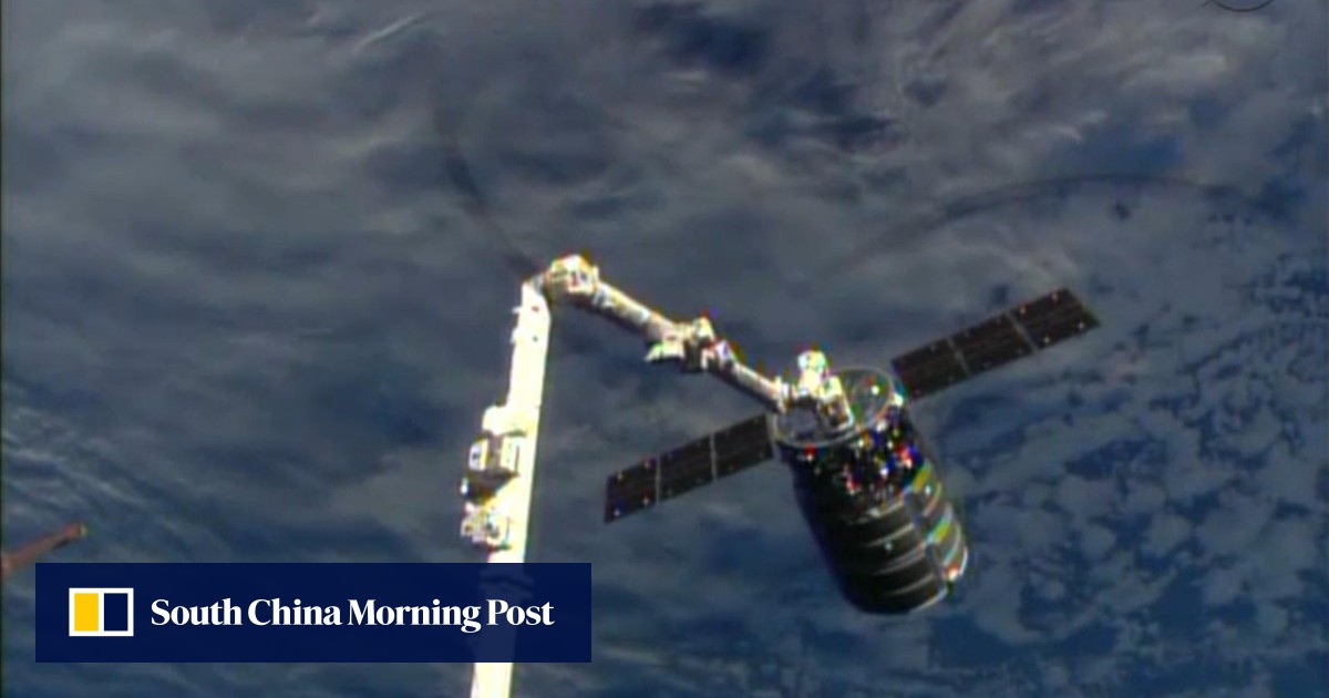 Nasa Cargo Ship Cygnus Makes Delivery To International Space Station