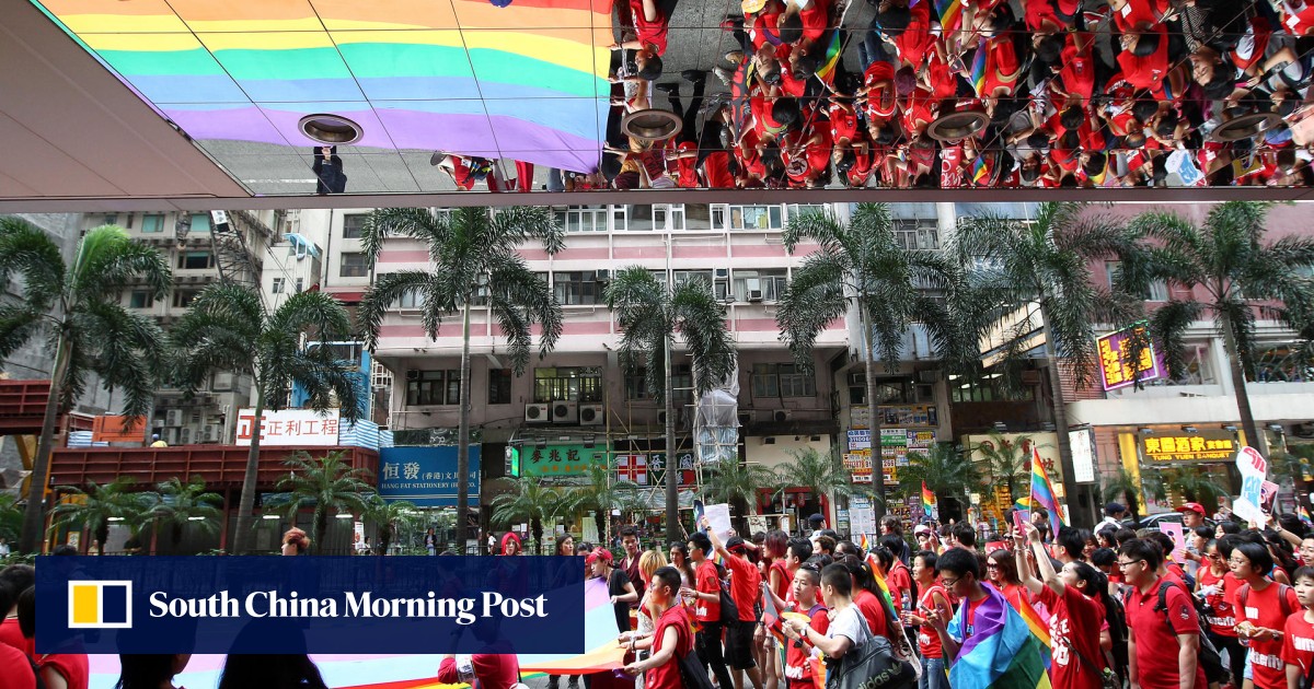 Turnout doubles for gay pride march | South China Morning Post