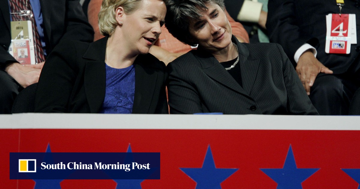 Dick Cheney's daughters Liz and Mary, a lesbian, feud over gay rights ...