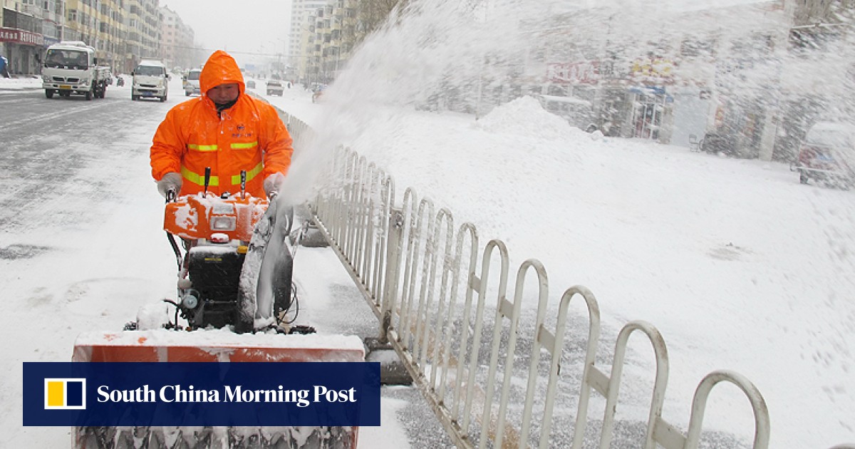 Four dead as Harbin hit by massive snowstorm | South China Morning Post