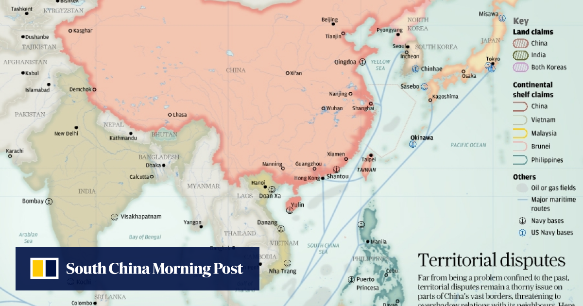 China's territorial disputes: who owns what? | South China Morning Post