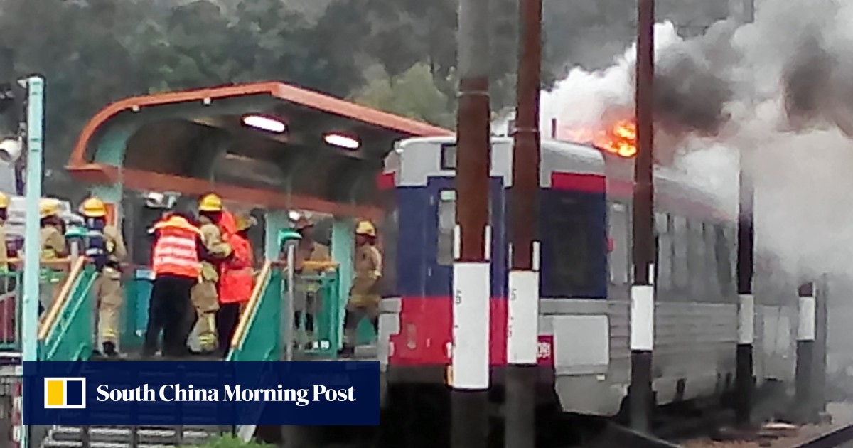 Light-rail fire adds to MTR's troubles | South China Morning Post