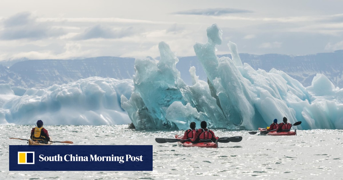 Chill out: glacial kayaking | South China Morning Post