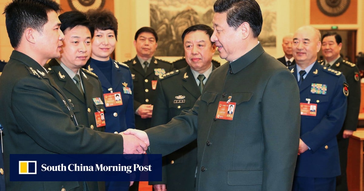 PLA generals take rare step of swearing loyalty to President Xi Jinping ...