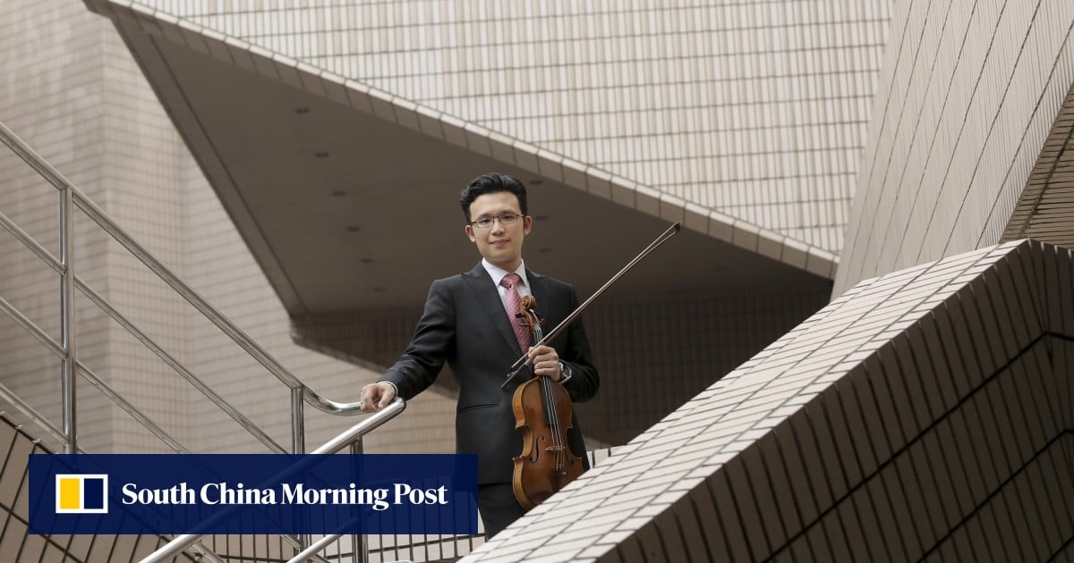 Violist Andrew Ling is immune to stage fright and has been taught by ...