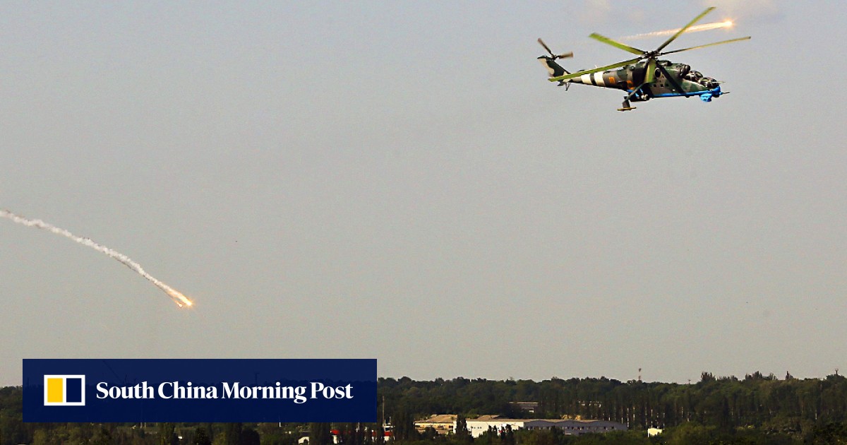 Rebels shoot down Ukrainian military helicopter, killing at least 12 ...