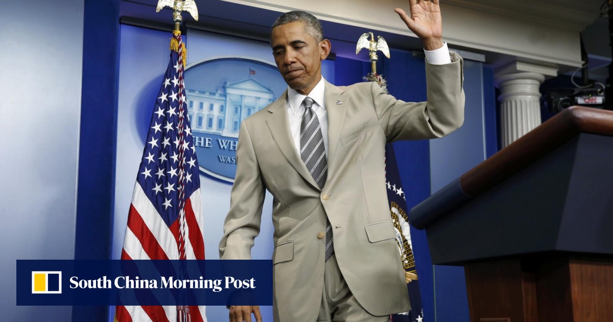 President Obama's choice of a tan suit creates stir in Washington ...