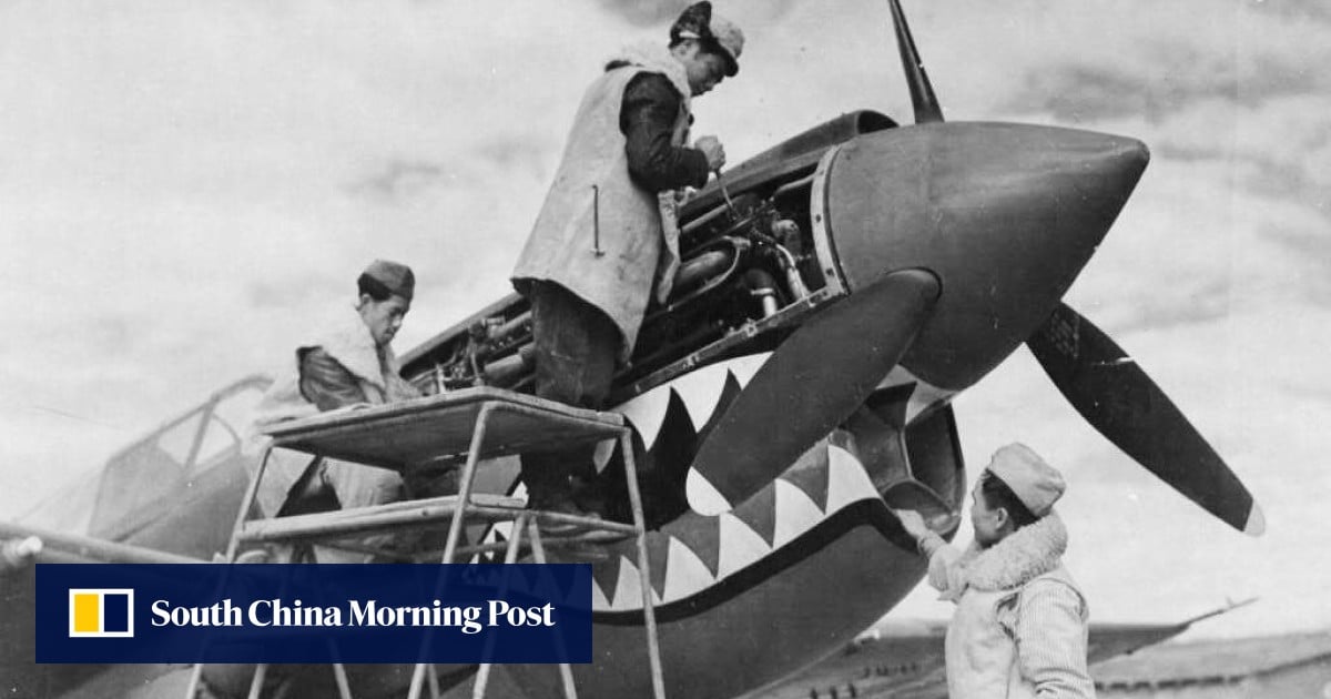 Chinese 'Flying Tigers' pilot who served in second world war squadron ...