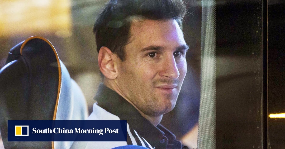 Lionel Messi & Co arrive to take on Hong Kong - but only half the ...