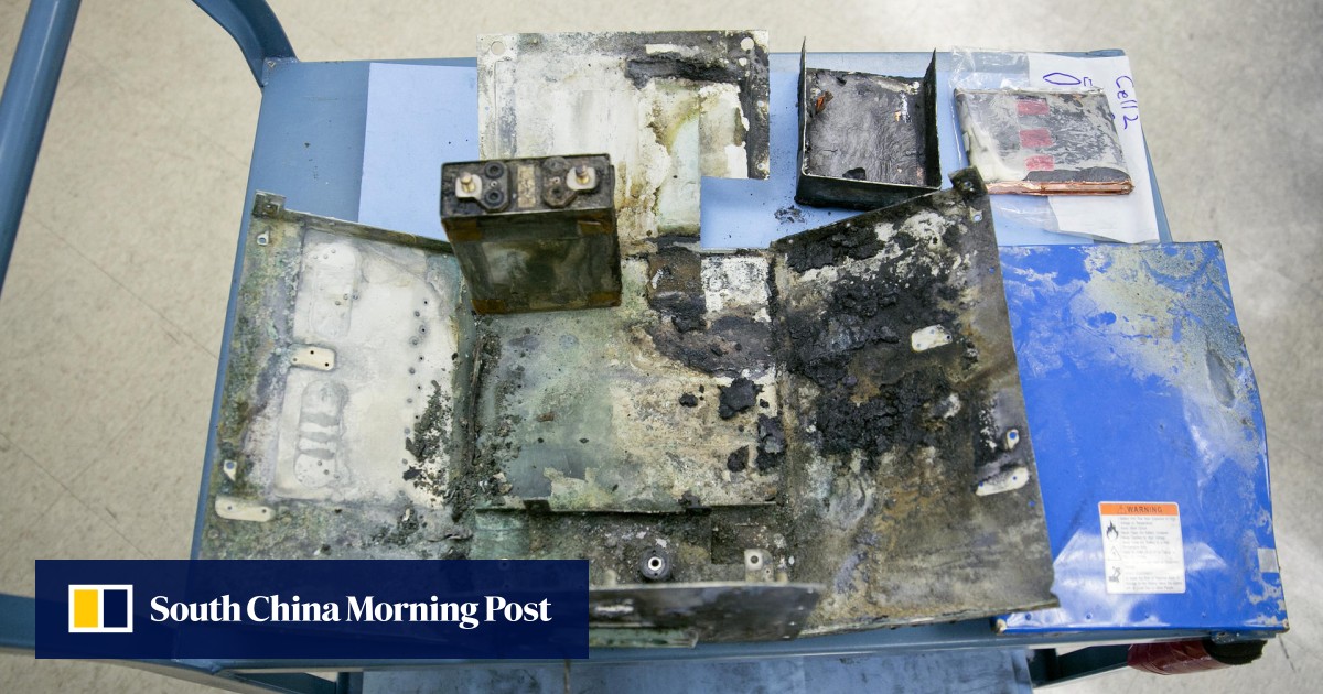 Battery that caught fire on Dreamliner plane in Boston had design flaws ...