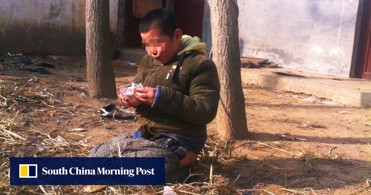 Chinese homeless shelter ties mentally ill boy to tree to 'stop him ...