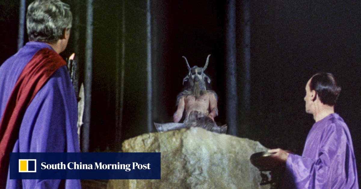 Hammer horror classic The Devil Rides Out - in which a goat embodies ...