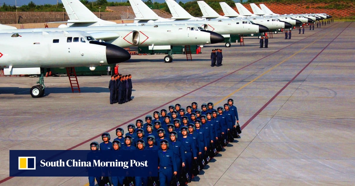 Chinese air force conducts first drill in western Pacific | South China ...