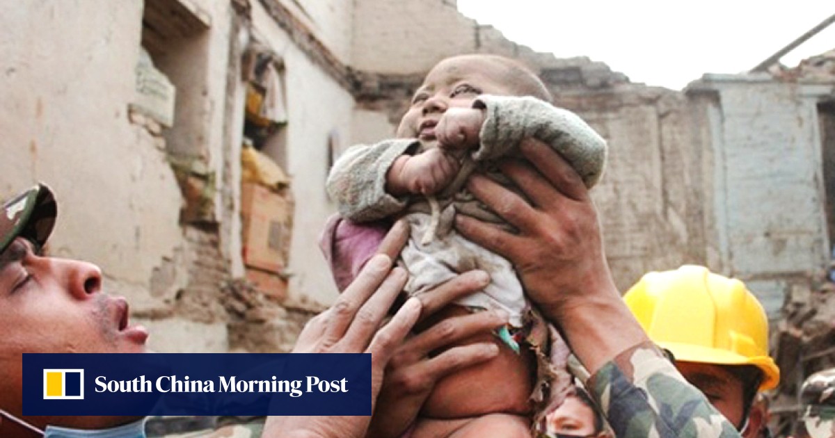 Baby pulled alive after nearly 24 hours trapped under concrete in wake ...