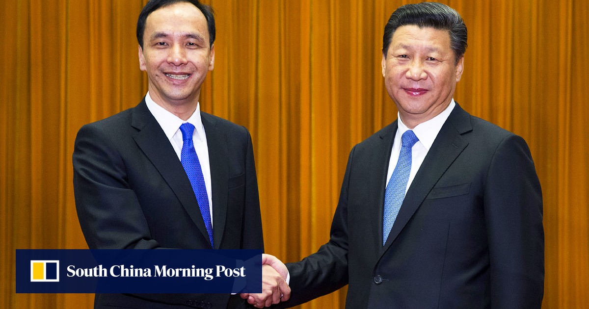 Future economic offers rest on 'one China' deal, Xi tells KMT's Eric ...