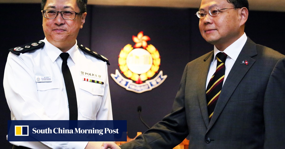 Stephen Lo takes over Hong Kong Police Force as commissioner as Andy ...