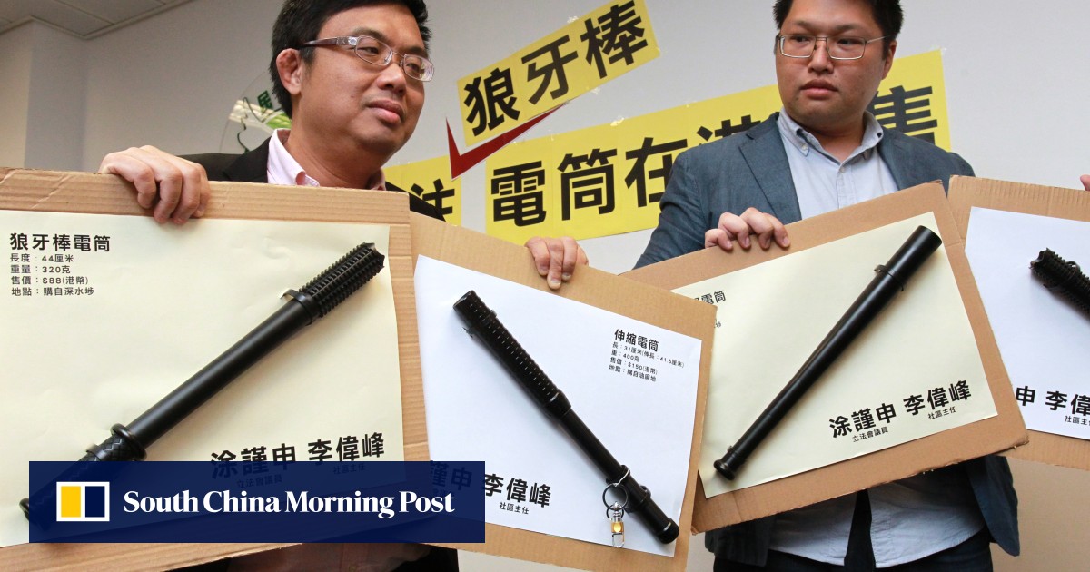 Hong Kong public urged to hand in to police baton-like torches ...