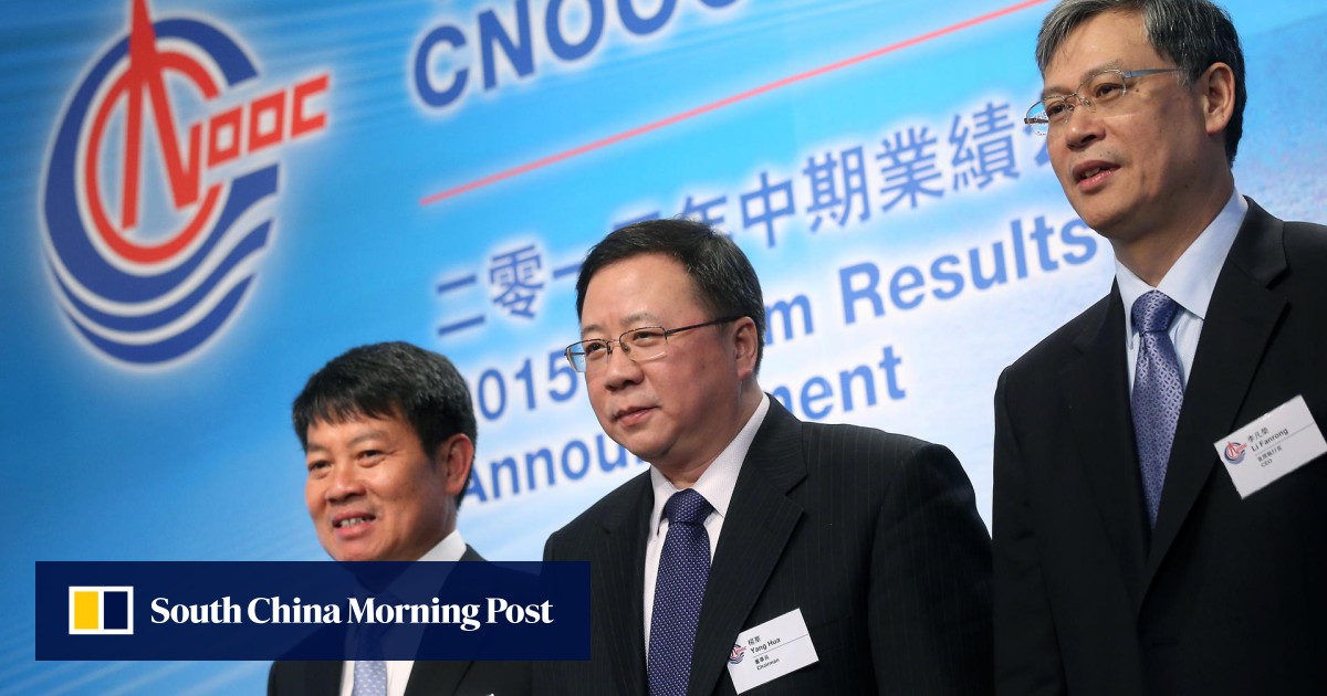 Despite profit fall, oil and gas producer CNOOC maintains dividend ...