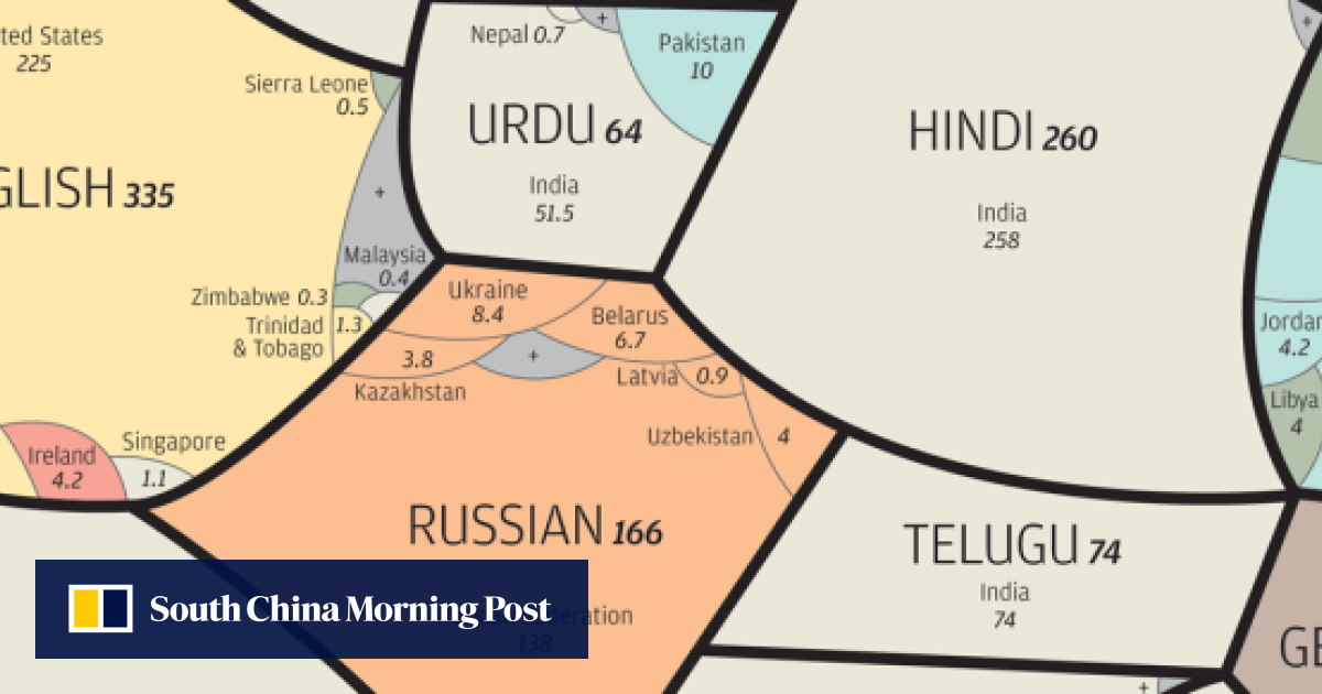 In graphics: a world of languages - and how many speak them | South ...