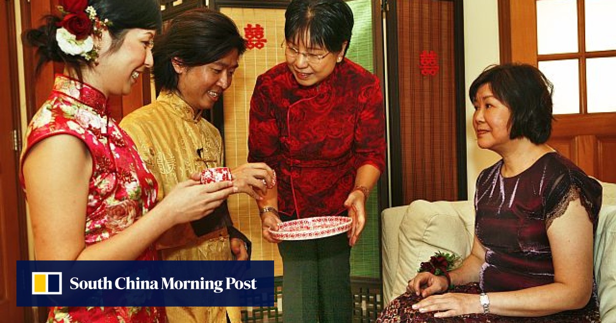 Wedding Nannies Lisa Ng Ching-man and Terry Yeung Wai-hing | South ...