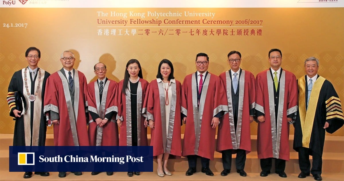 PolyU confers University Fellowship on seven distinguished leaders ...