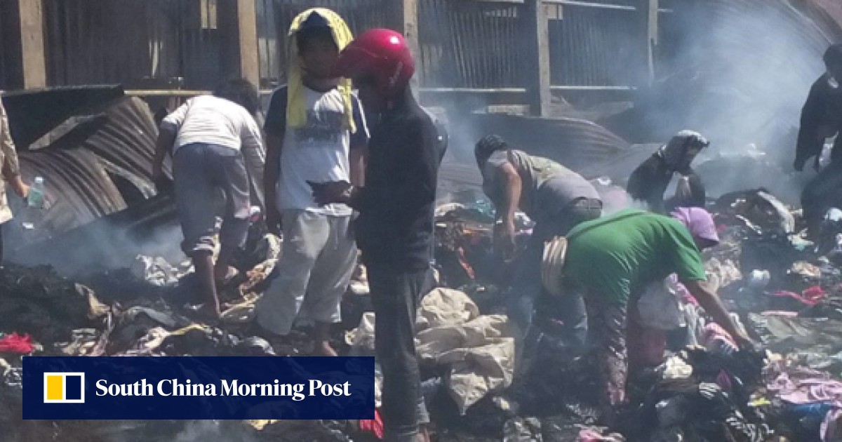 Six children among 15 killed as fire rips through padlocked building in ...