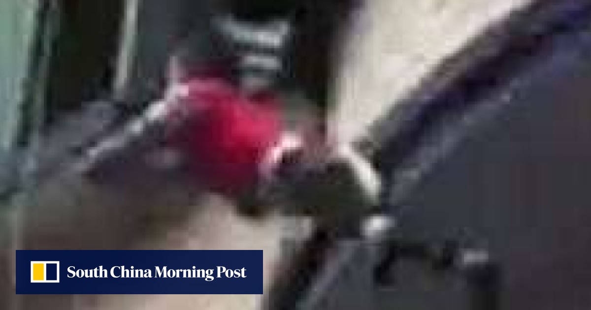 Watch terrifying moment Chinese toddler falls from 5th-floor balcony ...