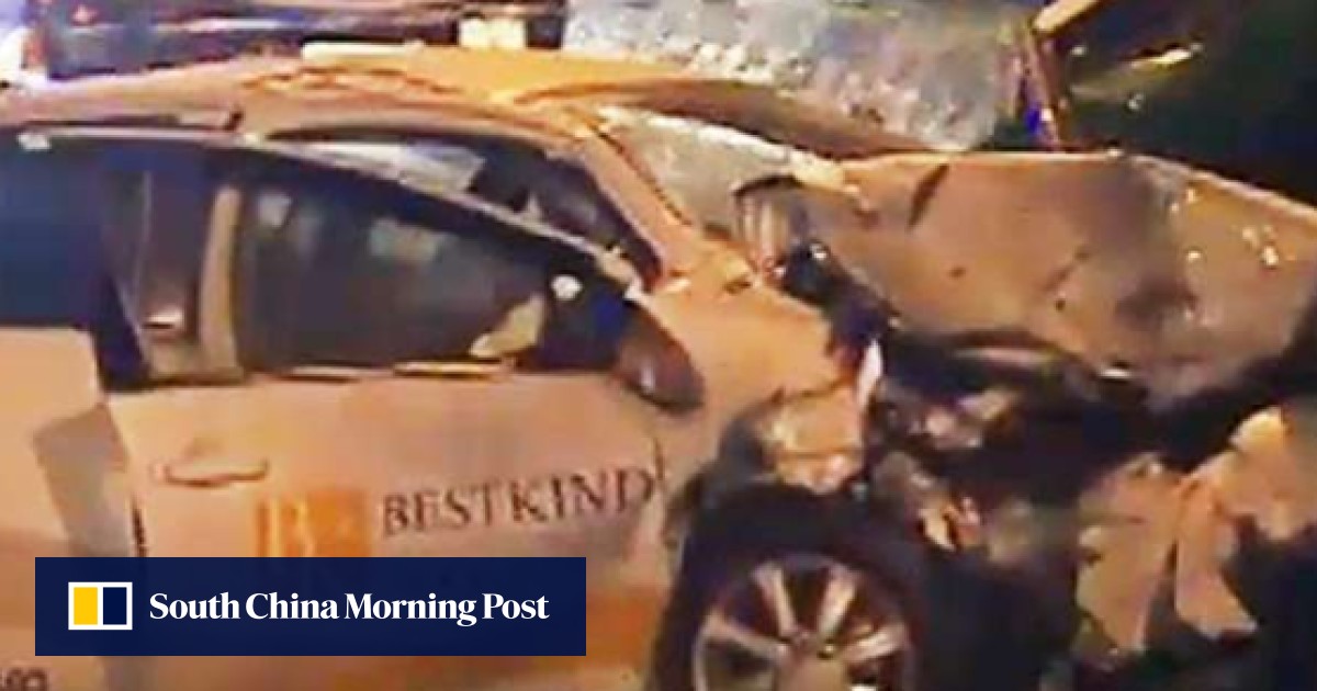Two in critical condition as head-on crash kills Hong Kong taxi driver ... Two in critical condition as head-on crash kills Hong Kong taxi driver ...