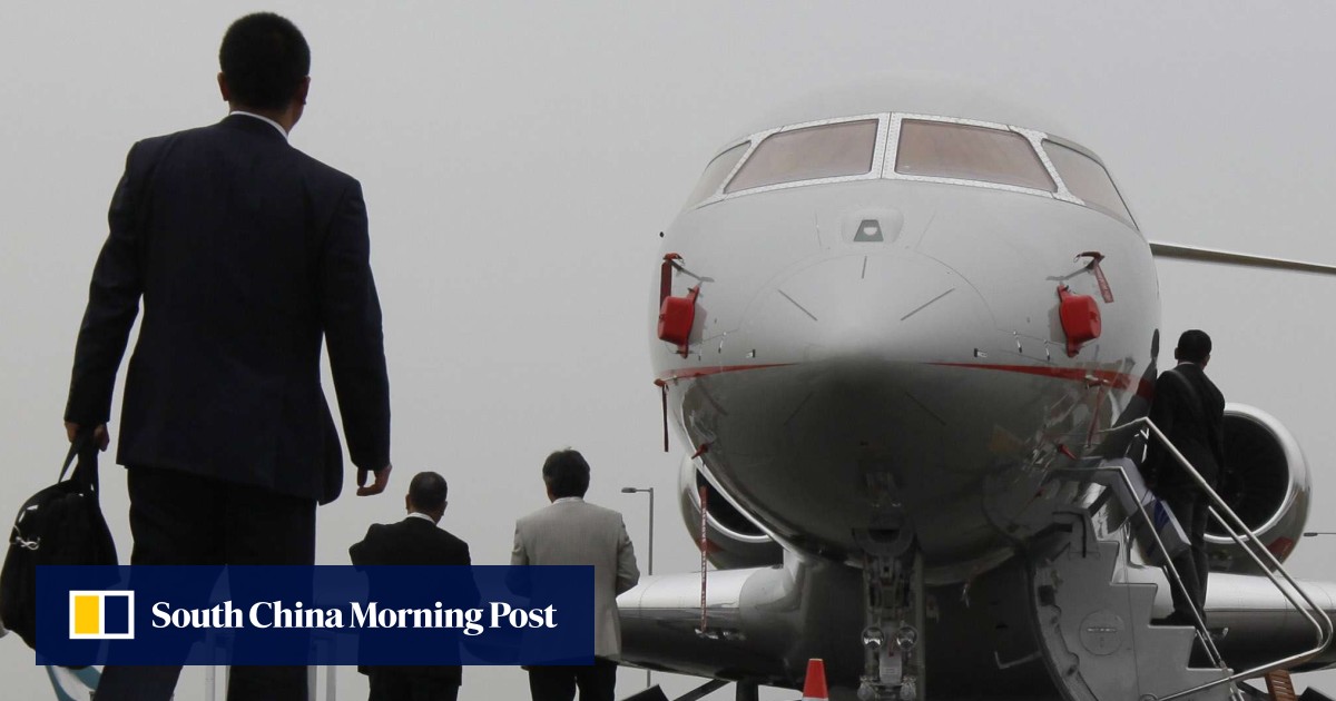 Chinese business jet firms clutch one another as industry slows | South ...