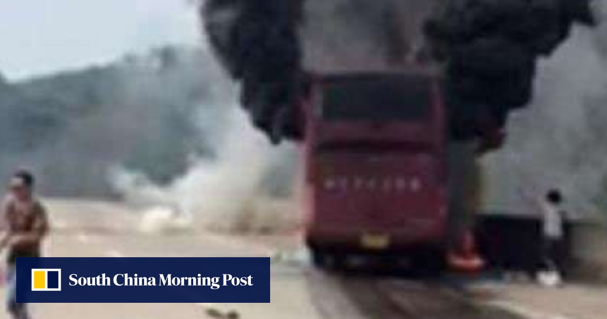 At least 35 killed in bus crash in central China | South China Morning Post