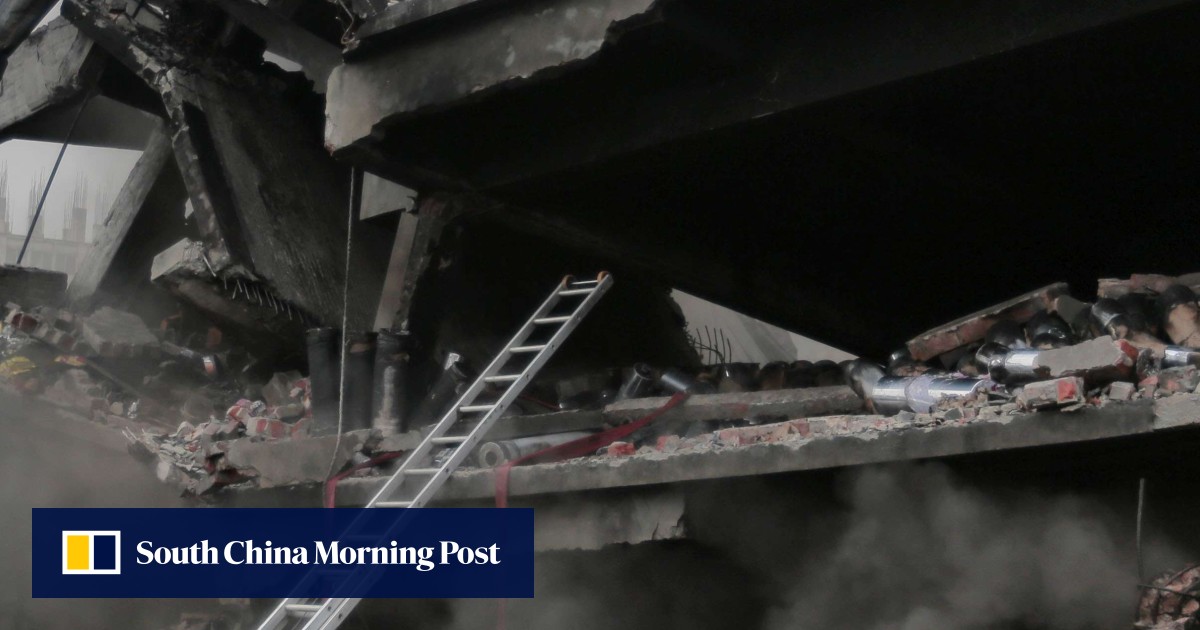 ‘There are small pits of fire inside’: Bangladeshi officials struggle to search factory ...