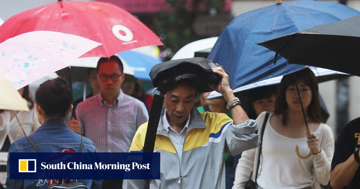 Hong Kong Observatory issues amber rainstorm warning alongside Strong ...