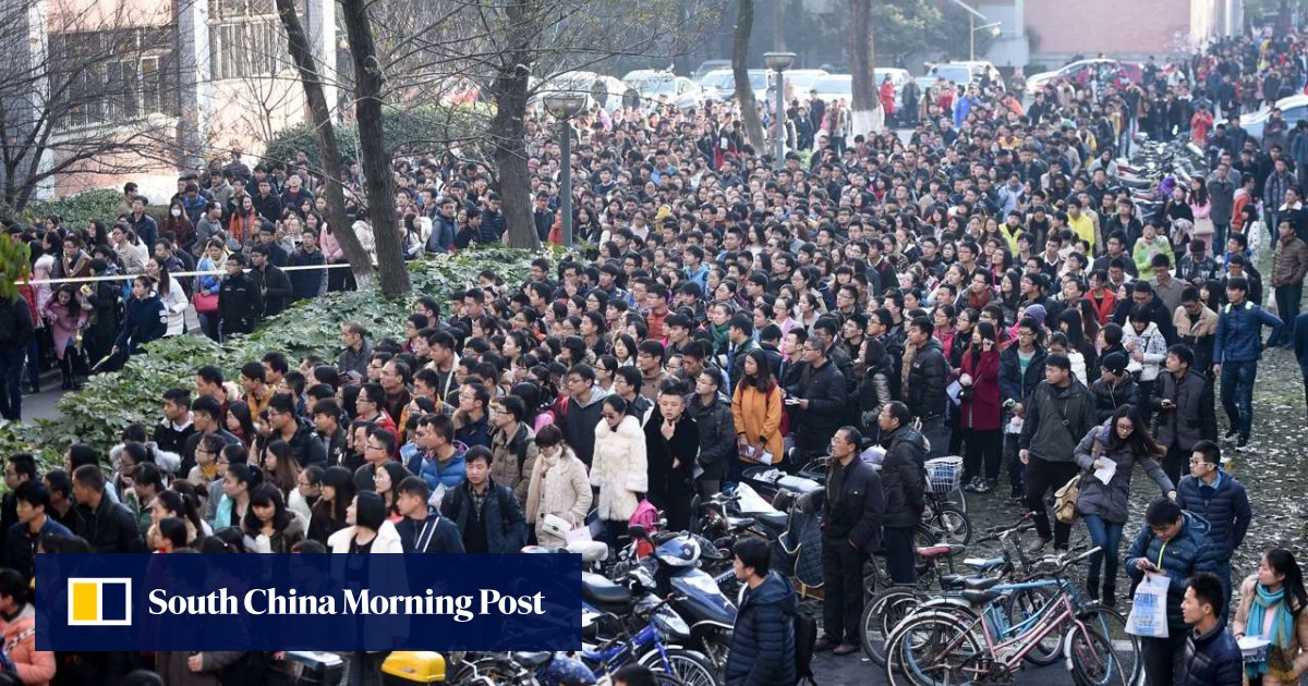 Nearly 10,000 vie for a single Chinese civil service post – as a ...