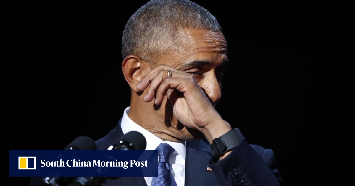 ‘Yes we did’: forceful and tearful, Obama says goodbye in emotional ...