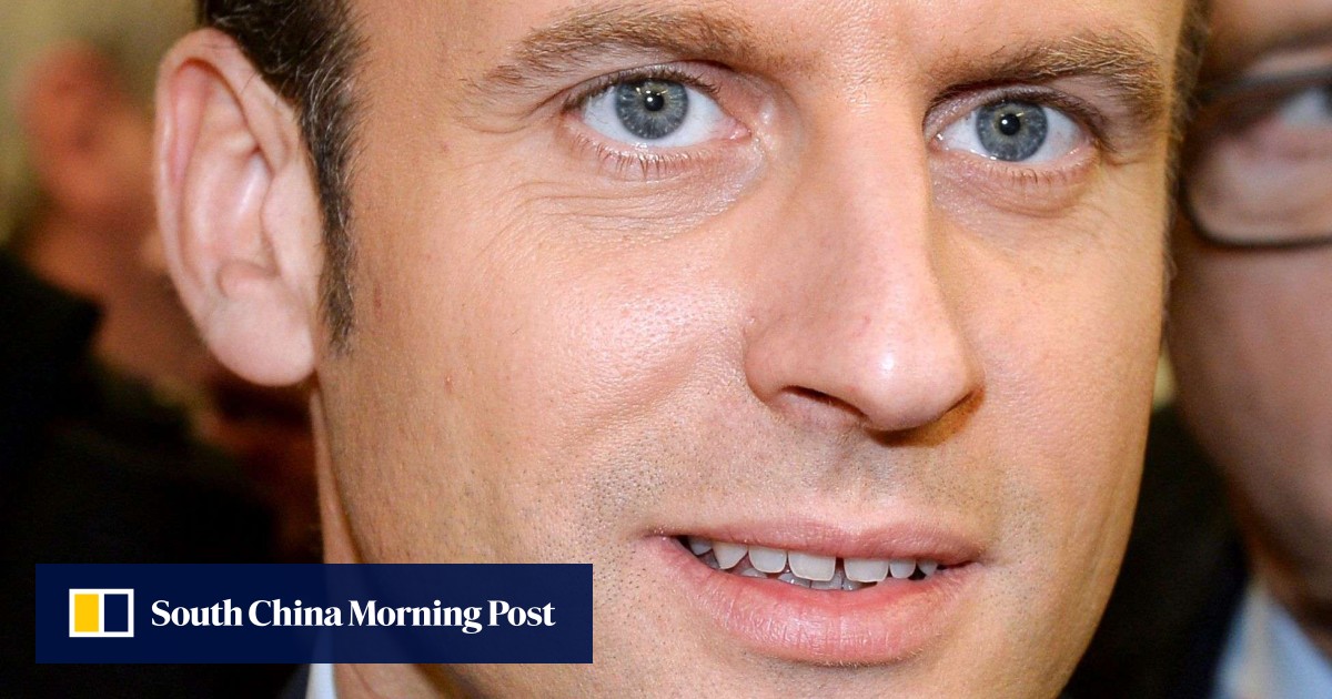 French presidential candidate Emmanuel Macron laughs off gay rumours ...